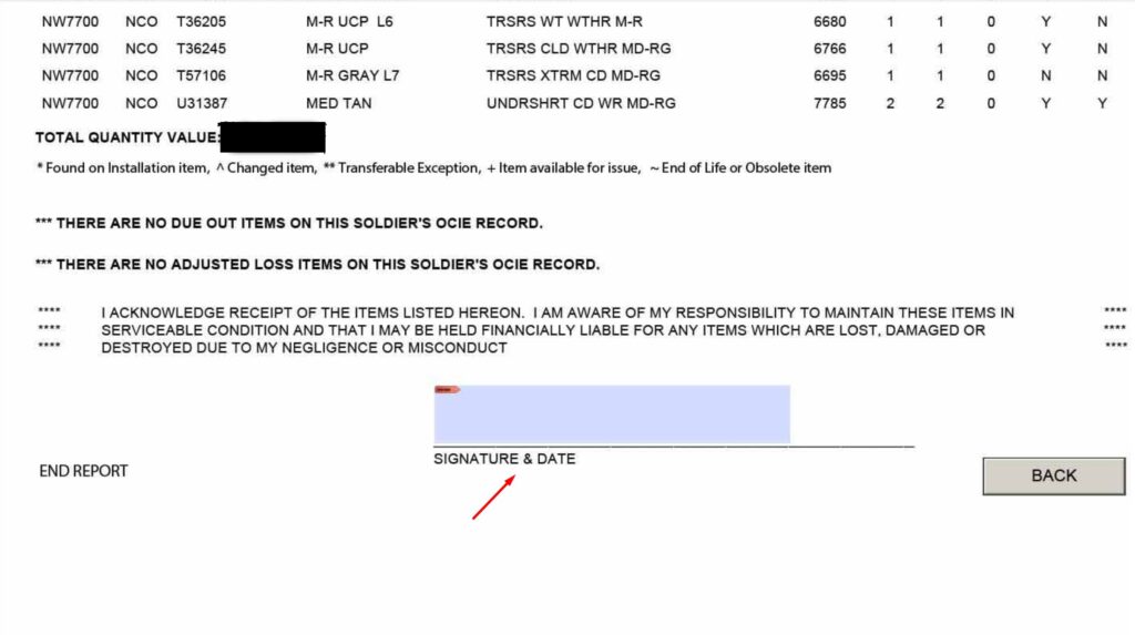 Clothing Record Army Login And Website Ocie Army